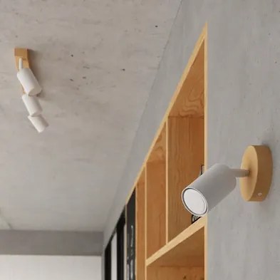 Nástěnné svítidlo SOLLUX VERDO bílé GU10 1x10W bez žárovky SL.1285