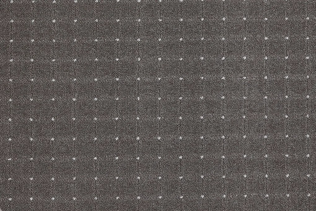 Condor Carpets Kusový koberec Udinese hnědý čtverec - 180x180 cm