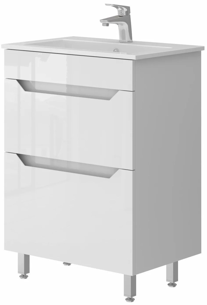 Lavedo Neo White 60 koupelnová skříňka s umyvadlem