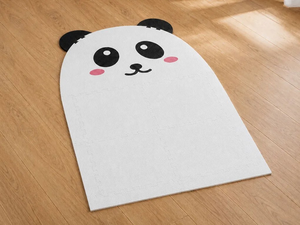 Designový pěnový koberec PANDA do dětského pokoje