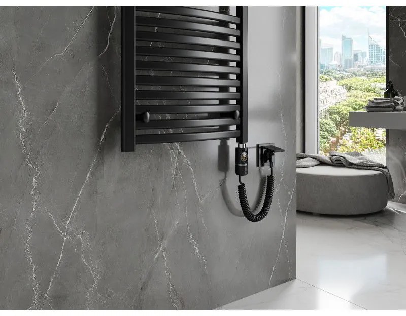Mexen Helios, elektrické topné těleso 1200 x 500 mm, 600 W, černá, W103-1200-500-2600-70