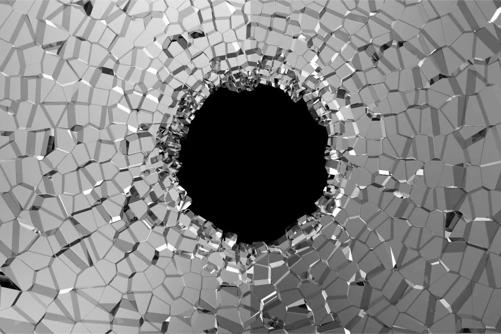Fototapeta Abstraktní Tunel 3D Efekt Strukturální vinyl 152.5x104