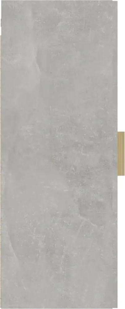 vidaXL Závěsná nástěnná skříňka 34,5 x 34 x 90 cm [812451] Barva: Bílá
