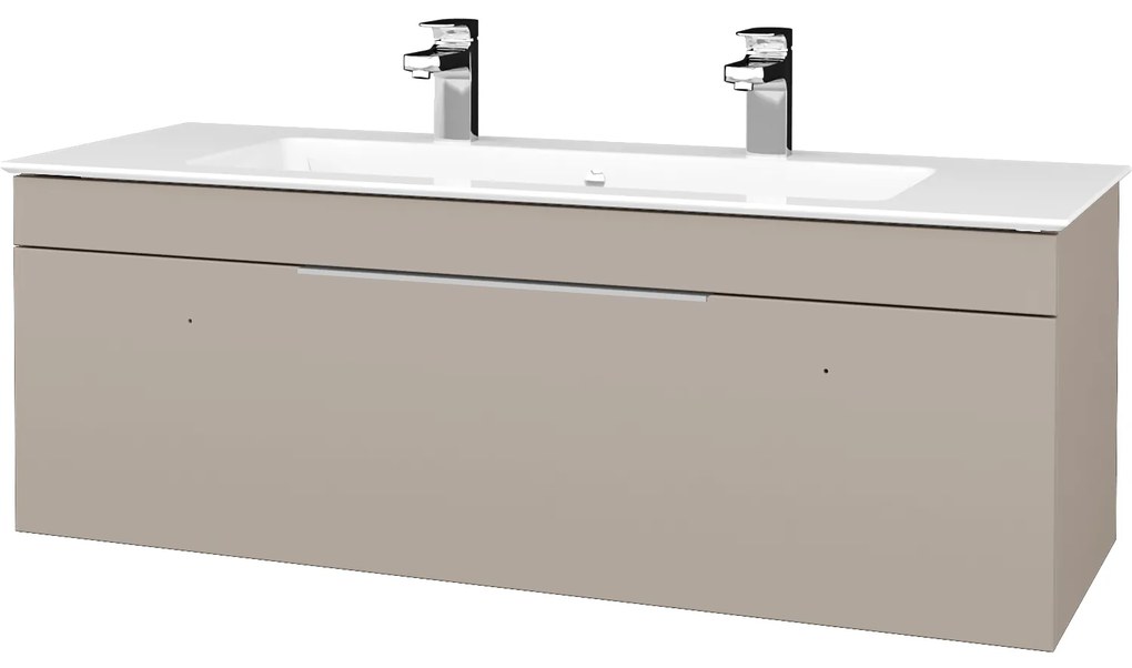 Dřevojas Koupelnová skříň ASTON SZZ 120 Varianta: D09 Arlington / Úchytka T06 / D09 Arlington