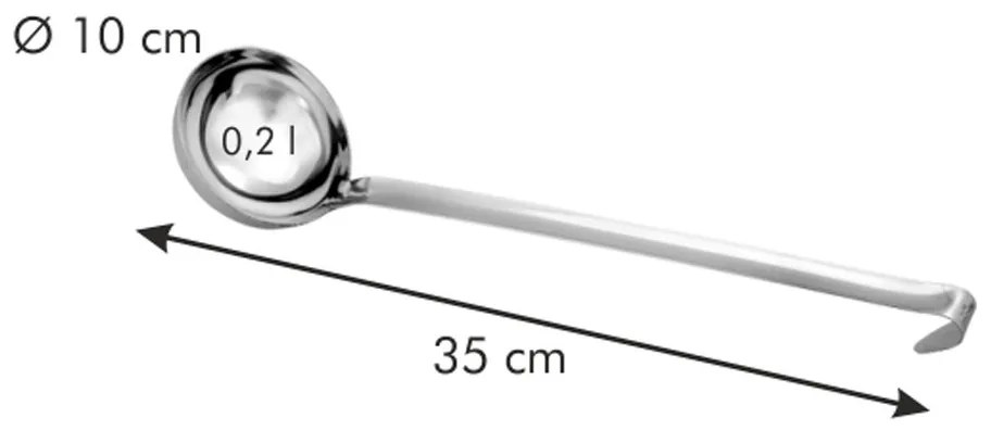 Naběračka GrandCHEF ø 10 cm, 0,2 l