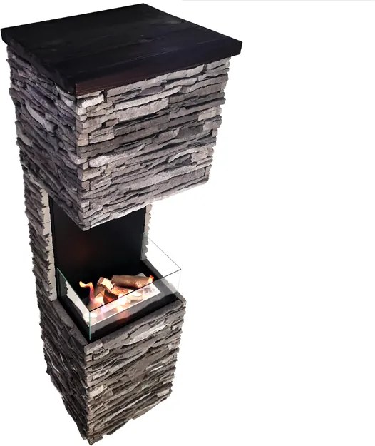 BIO FLAME Biokrb Camelot Grey