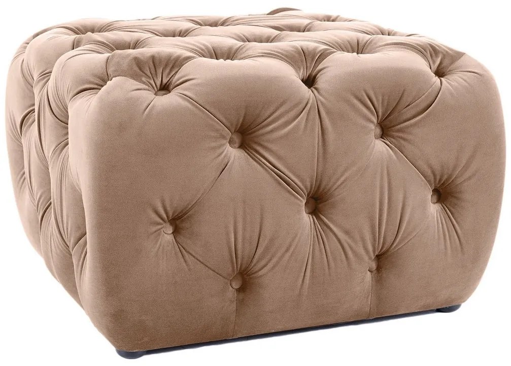 Casarredo - Komfort nábytek Taburet SERENA VELVET béžová