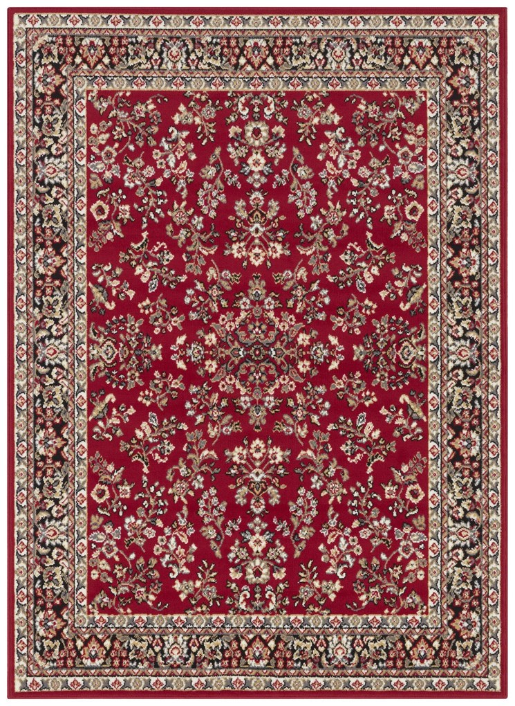 MK Original: Produkty s rodokmenem, Kusový koberec Mujkoberec Original Oriental 104352, 180x260, červená, chodba / předsíň