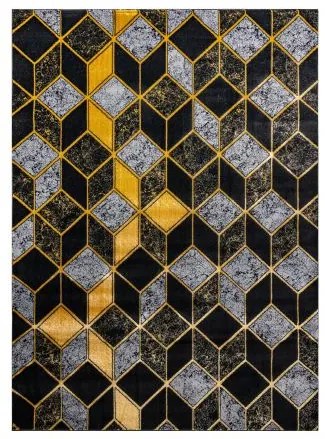 Koberec GLOSS moderni  400B 86 stylový, glamour, art deco, 3D