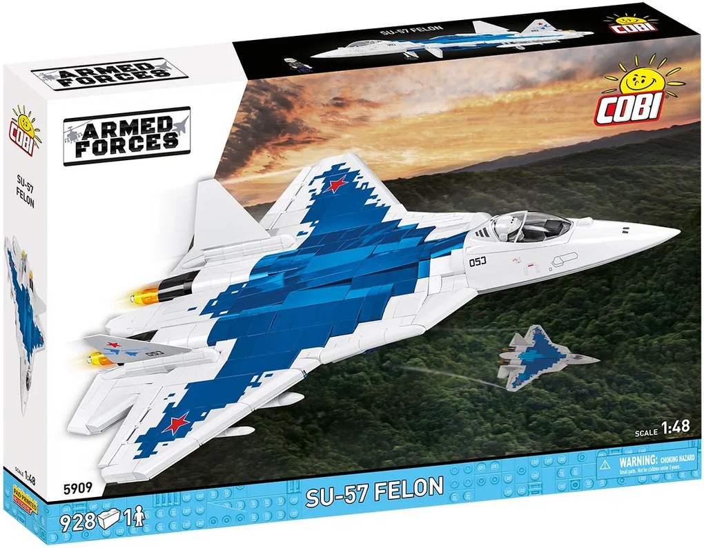 Cobi 5909 armed forces su-57 felon, 1:48