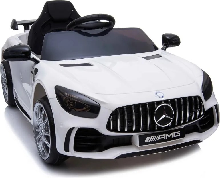 Elektrické autíčko Mercedes-Benz GTR bílé
