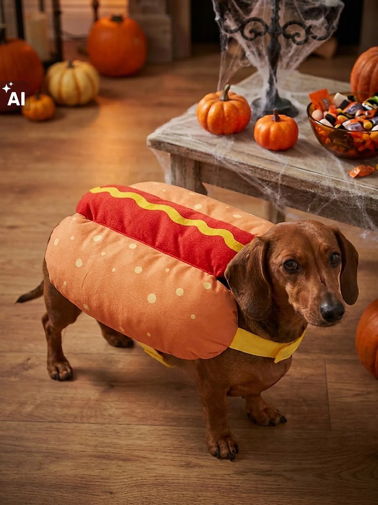 Sinsay - Kostým hot dogu pro jezevčíka - vícebarevná