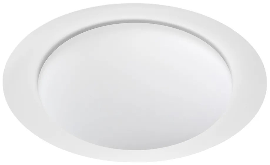 Linea Light 8280 Crew_1, stropní svítidlo s bílým límcem, 22W LED 3000K, prům. 47cm