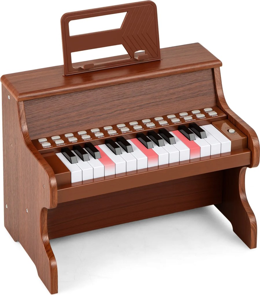 Costway 25 Keys Mini Digital Piano Dětské elektrické piano