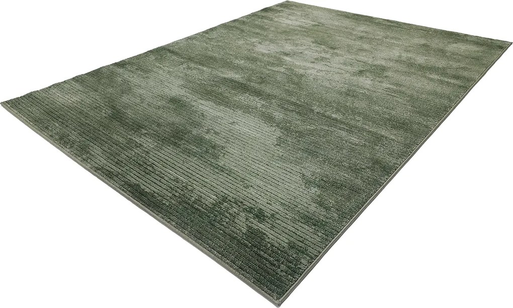 BE Koberec Eforia 9551 GREEN - zelený obdélníkový Rozměr: 60x100 cm