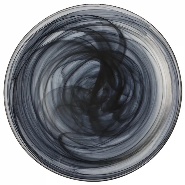 S-art - Talíř mělký černý 28 cm - Elements Glass (321910)