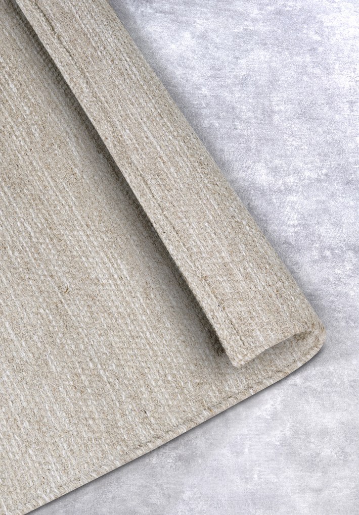 ELLE Decoration, Kusový koberec Delhi 106053 Beige z kolekce Elle, 120x170, béžová, chodba / předsíň