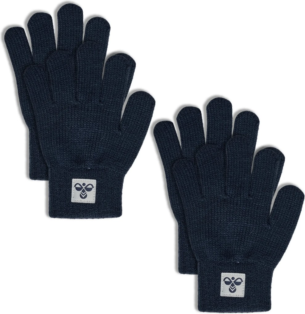Rukavice hummel® »Hmljr Knit Gloves 2P« - vel. 8-12 - barva: blau