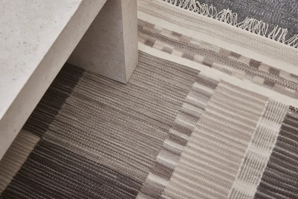 Diamond Carpets India, Ručně vázaný kusový koberec Da Vinci III DESP P115 Brown Stone Mix, 300x400, hnědá, ložnice