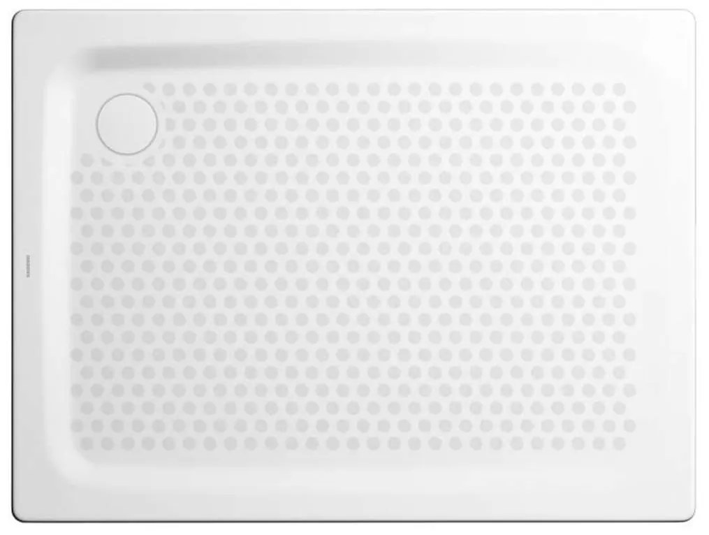 Kaldewei Avantgarde - Sprchová vanička Superplan 404-2, 90x100 cm, celoplošný antislip, polystyrénový nosič, bílá 430435040001