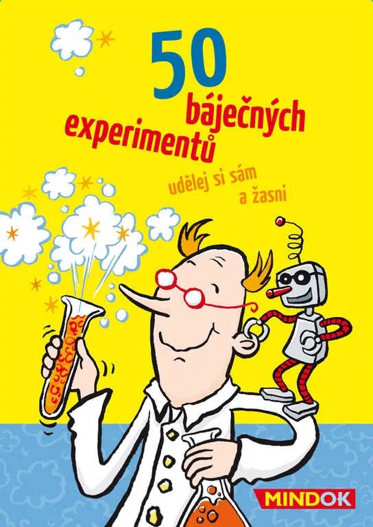 MINDOK HRA 50 Báječných experimentů Udělej si sám mn120