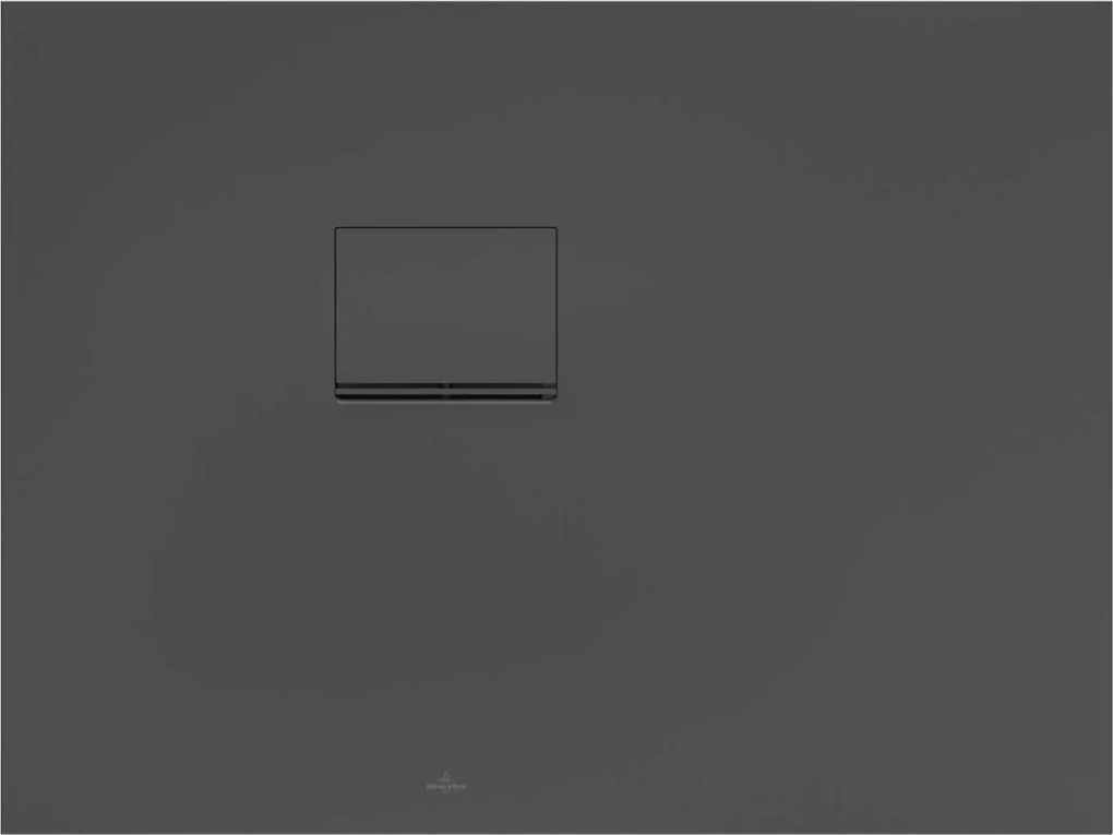 Villeroy & Boch Squaro Infinity - Sprchová vanička, 100x75 cm, Antracit UDQ1075SQI2LV-1S