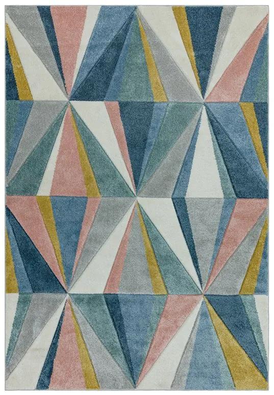 Moderní kusový koberec Sketch SK04 Geometrický vzor vícebarevný Rozměr: 200x290 cm
