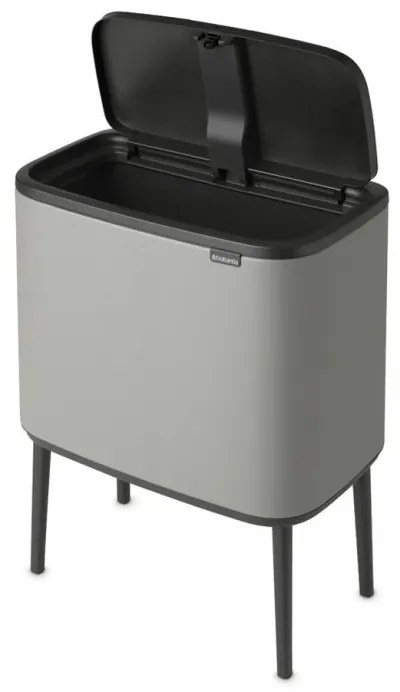 Brabantia BO TOUCH BIN Dotykový odpadkový koš 36 l - minerální světle šedá