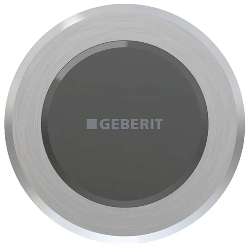 Geberit - Elektronické oddálené ovládání splachování typ 10, bateriové napájení, kartáčovaný nerez 115.937.SN.6