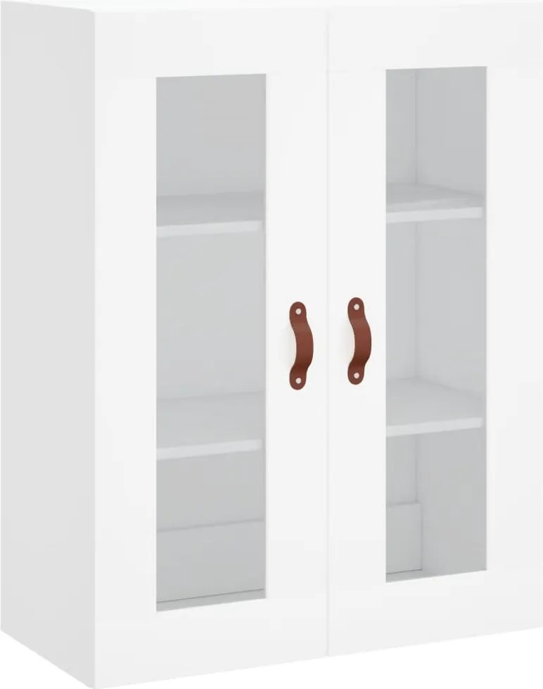 Skříň highboard bílá 69,5 x 34 x 180 cm kompozitní dřevo 3198441