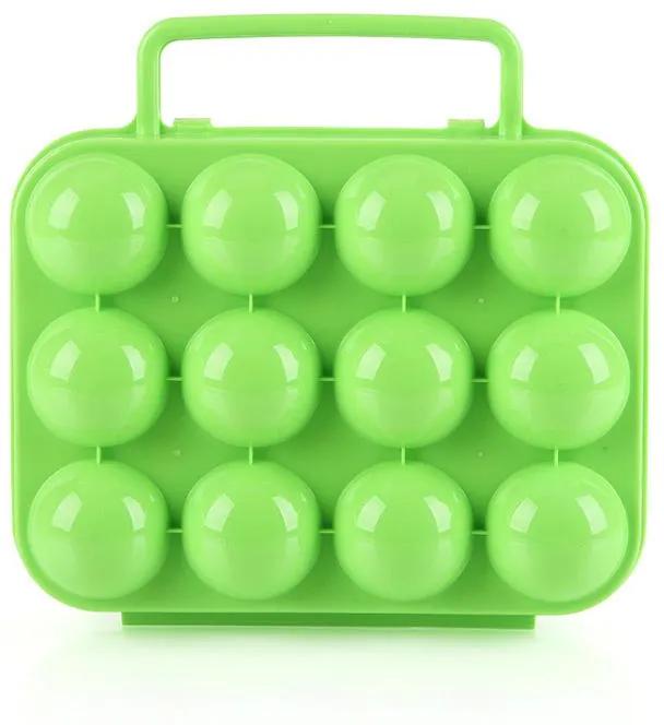 Krabička na vajíčka pro 12 ks Barvy: Zelená