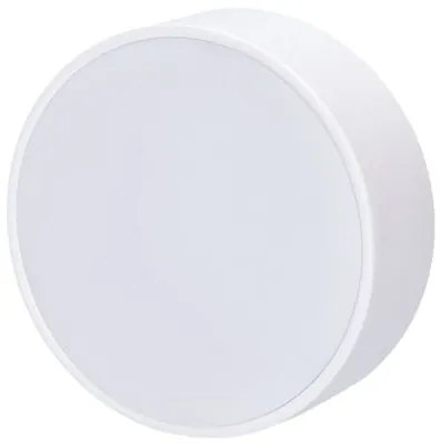 Solight Bílý přisazený LED panel s tenkým rámečkem kulatý 120mm 16W Barva světla: Denní bílá WD129