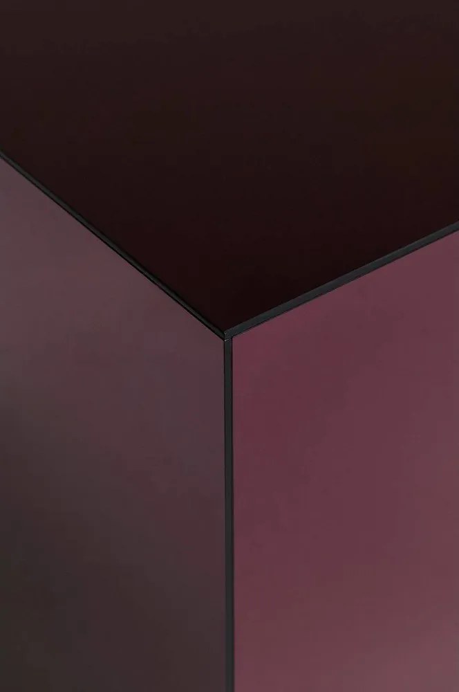 Skleněný odkládací stolek 45,5x45,5 cm Cube – Ellos Home