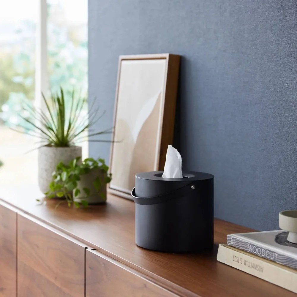 Kovový box na kapesníky Tower – YAMAZAKI