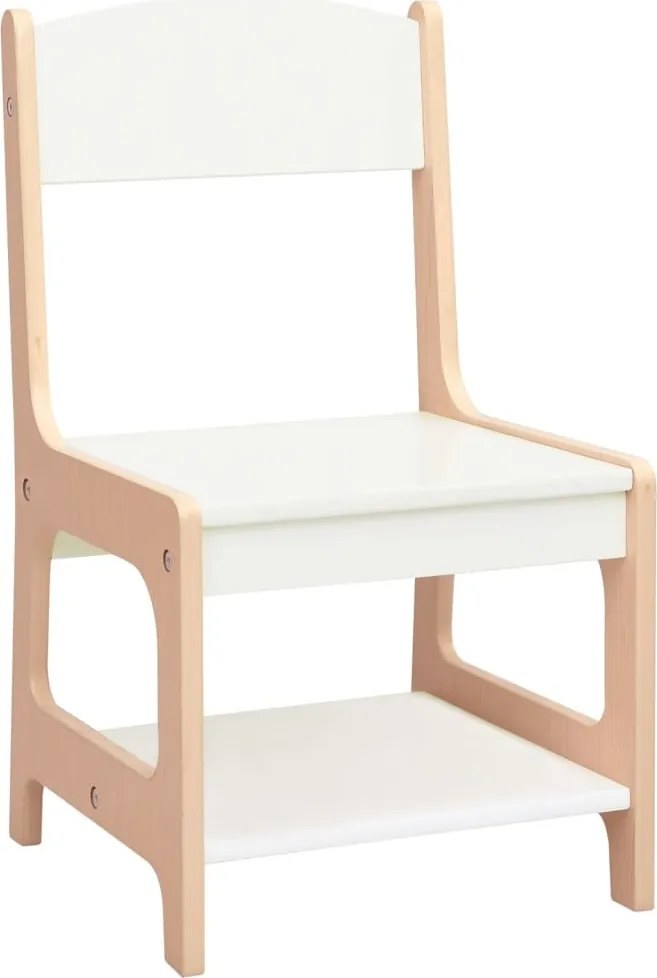 vidaXL Dětský stůl se 2 židlemi MDF [80284] Barva: Hnědá
