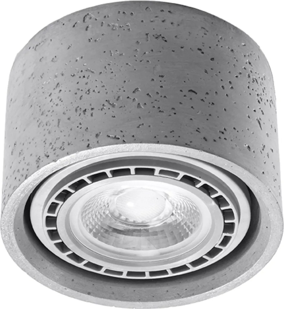 Sollux Lighting Stropní svítidlo BASIC 1 beton