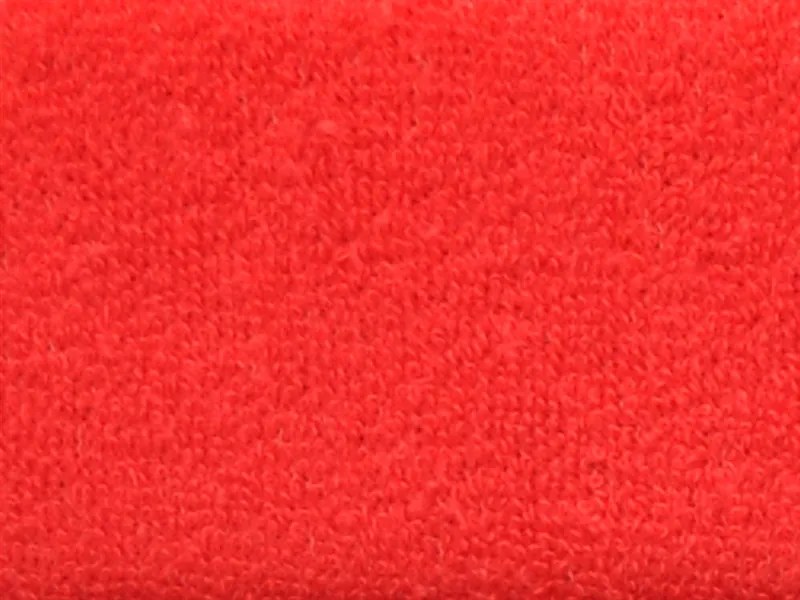 Vesna | Prostěradlo froté do postýlky červené 70x140 cm