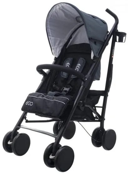 Euro Baby Sportovní kočárek Eco Swiss design - dark grey