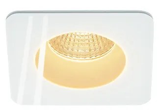 SLV 114451 Patta-F, zápuštěná bodovka IP 65, 12W LED 3000K, bílá, 8,3x8,3cm