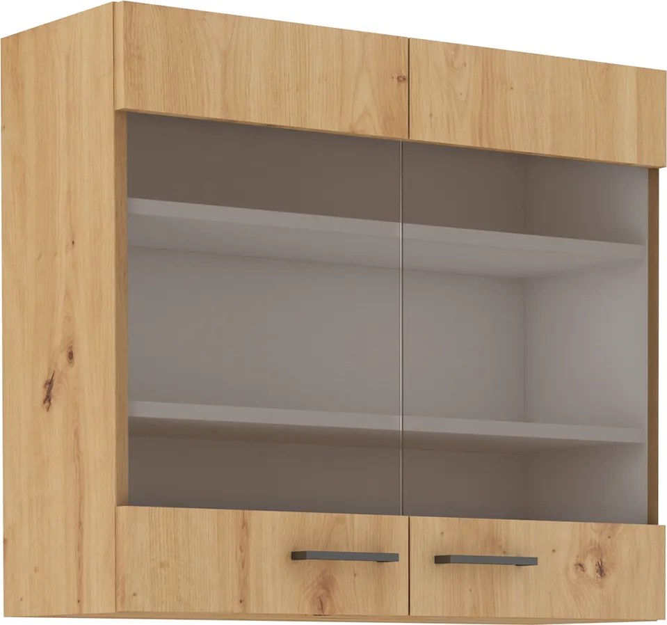 MODENA | horní skříňka 80 GS-72 2F s policemi | 80 cm | artisan