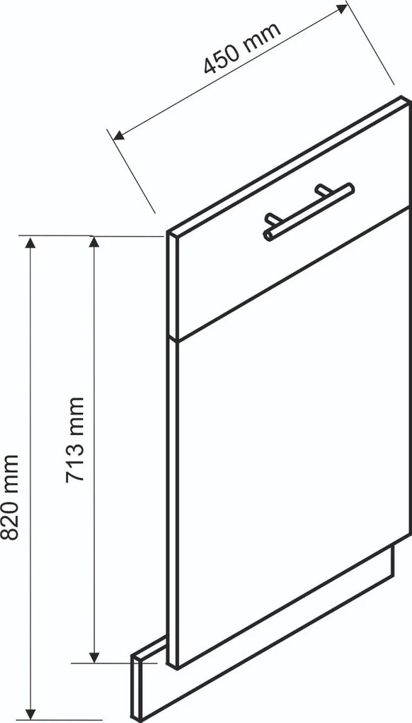 Kuchyně ELENE II 240 dub artisan/černá