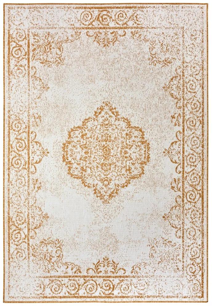 NORTHRUGS - Hanse Home koberce Kusový koberec Twin Supreme 105788 Cebu Ochre – na ven i na doma - 160x230 cm