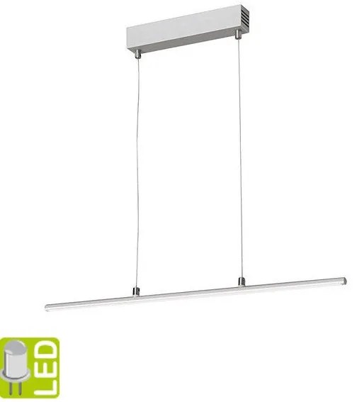 HASUN TOUCH LED závěsné svítidlo 75cm, 12W, 230V, dotykový sensor, hliník (ED405) Sapho Led