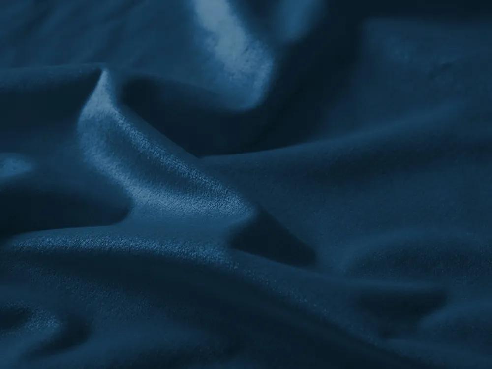 Biante Sametový čtvercový ubrus Velvet Premium SVP-001 Petrolejově modrý 80x80 cm