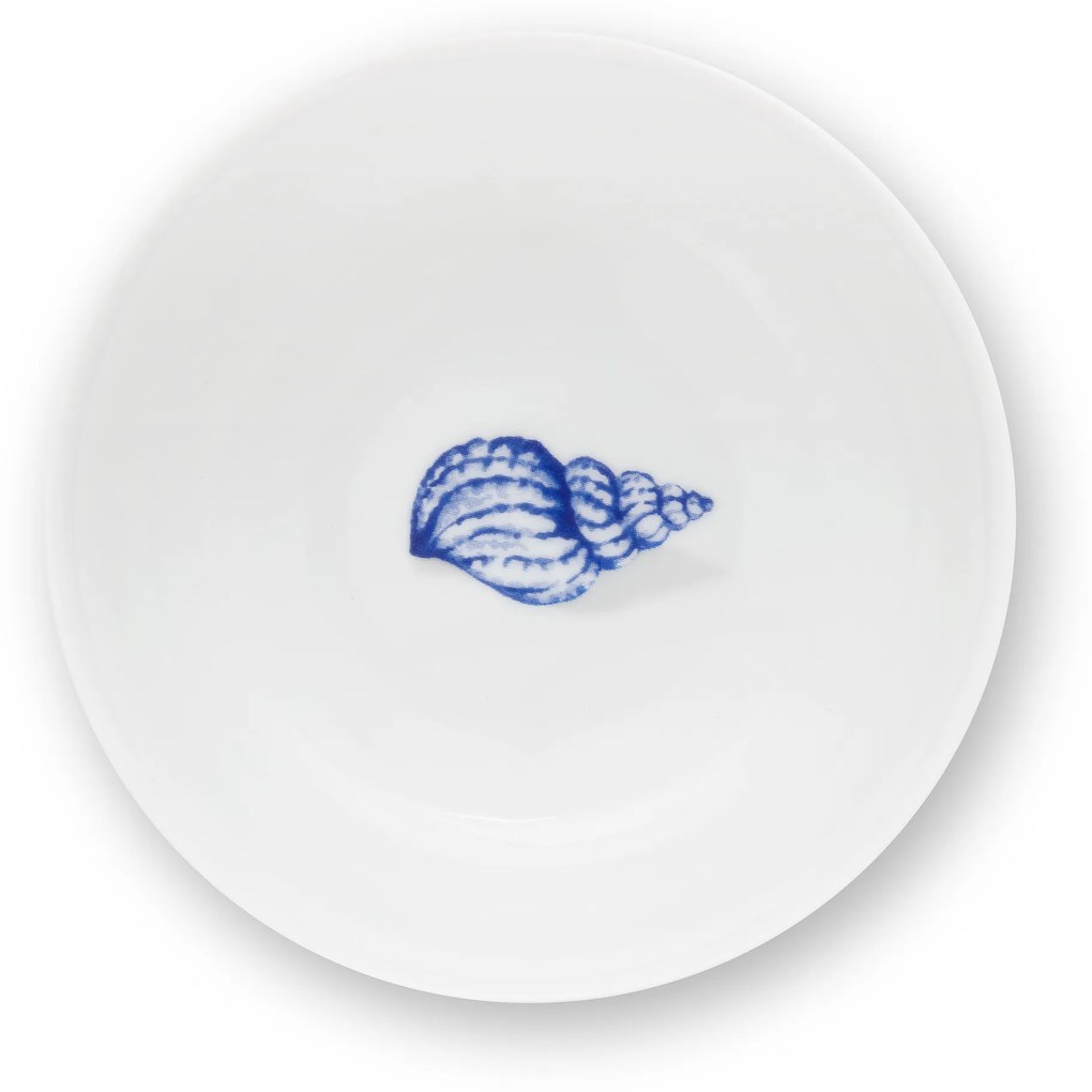 Pip Studio Royal Yerseke Wave miska Ø12.5cm, modro-bílá (Malá porcelánová miska)