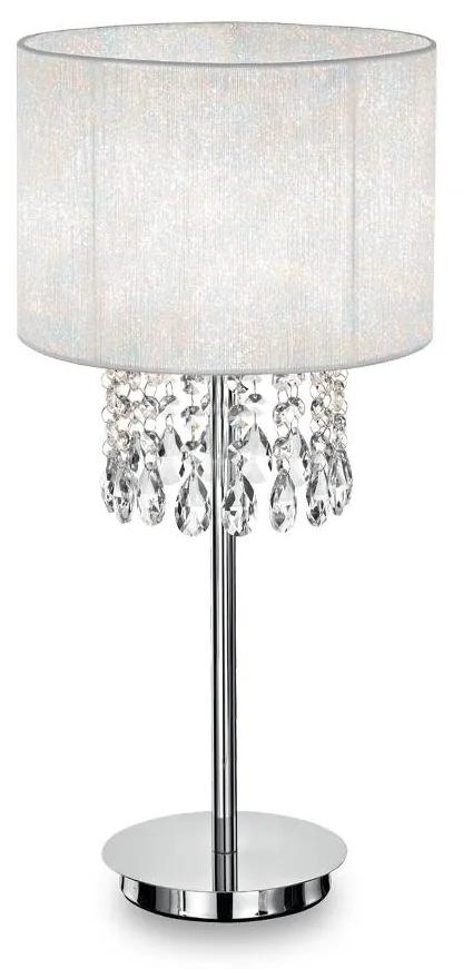 Stolní lampa Ideal Lux Opera TL1 bianco 068305 bílá