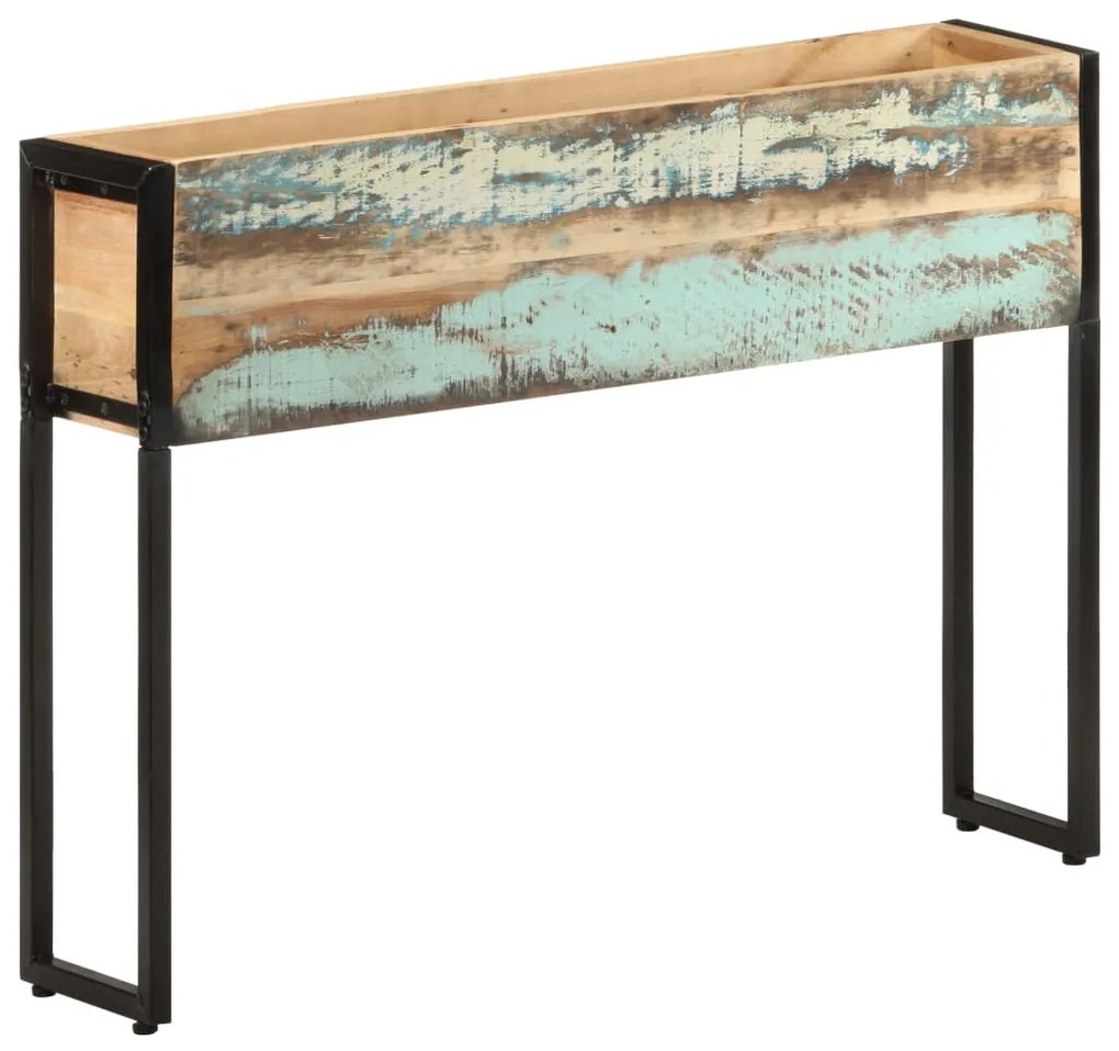 Truhlík 90 x 20 x 68 cm masivní recyklované dřevo 321940