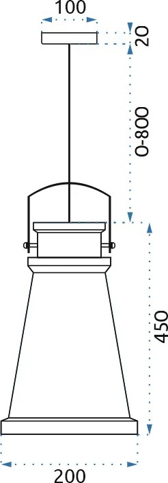 Toolight, Stropní svítidlo ASTI-A Black/Gold, černá - zlatá, OSW-00178