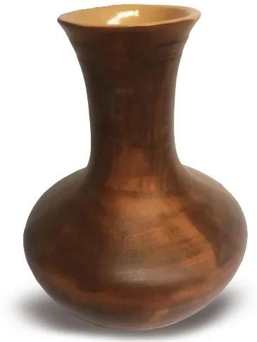 Keramická hřbitovní váza A - hnědá | BIANO