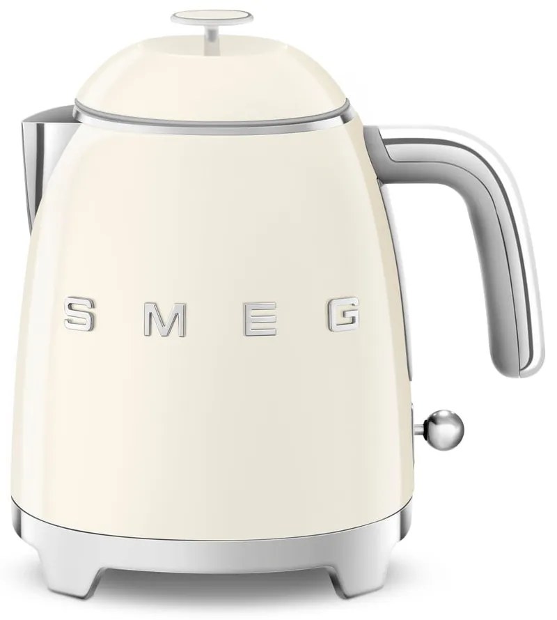 Krémová rychlovarná konvice z nerezové oceli 800 ml Retro Style – SMEG
